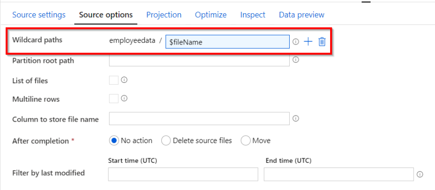 Azure Data Factory Implement Upsert Using Dataflow Alter Row